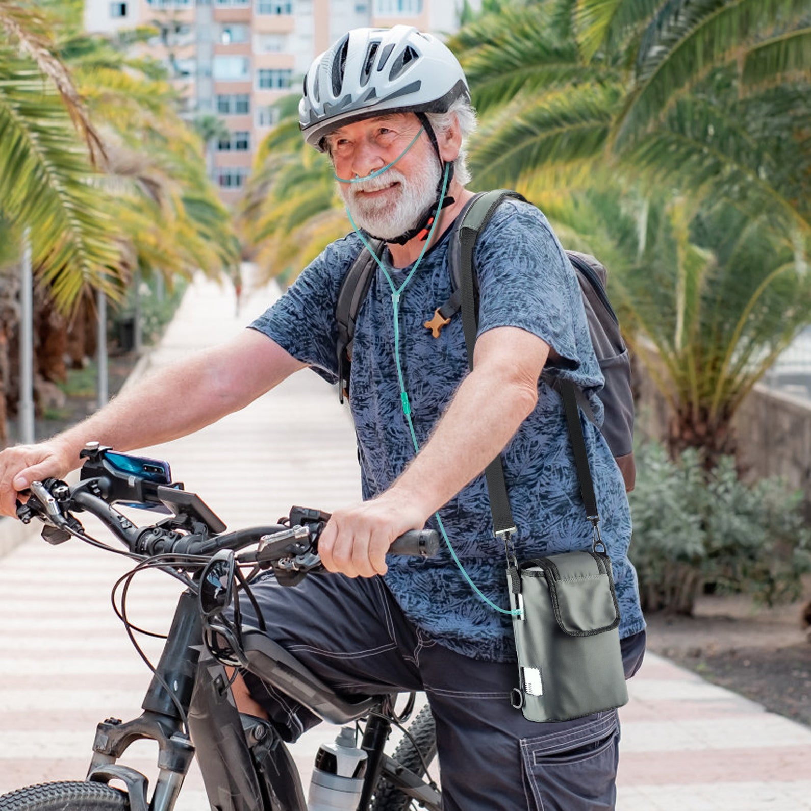 VARON 5L Pulse Flow Portable Oxygen Concentrator VP-2