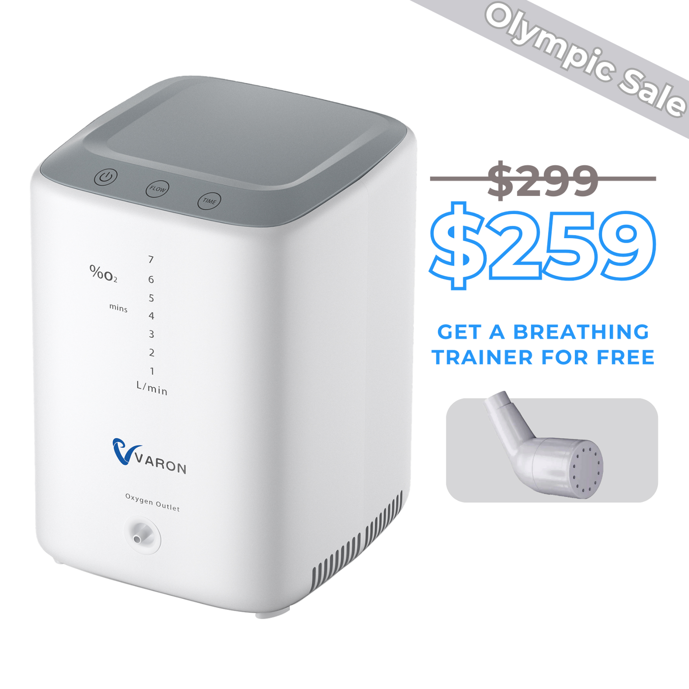 VARON Home Oxygen Concentrator VH-3