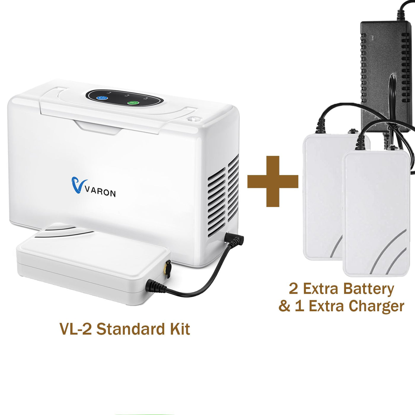 VARON VL-2 Bundle with 2 Batteries & Charger