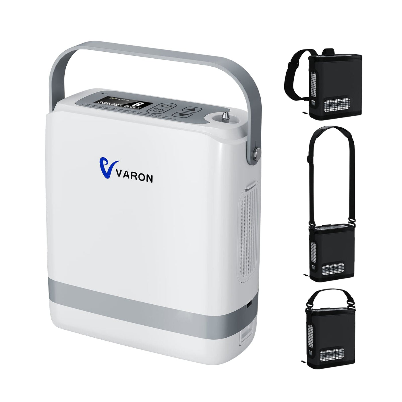 VARON VP-8G Portable Pulse Flow Oxygen | 1–8 Settings